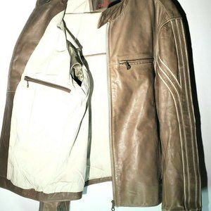 Danier | Jackets & Coats | Danier Brown Genuine Leather Jacket Rn S725 Ca 02558 Sz L | Poshmark